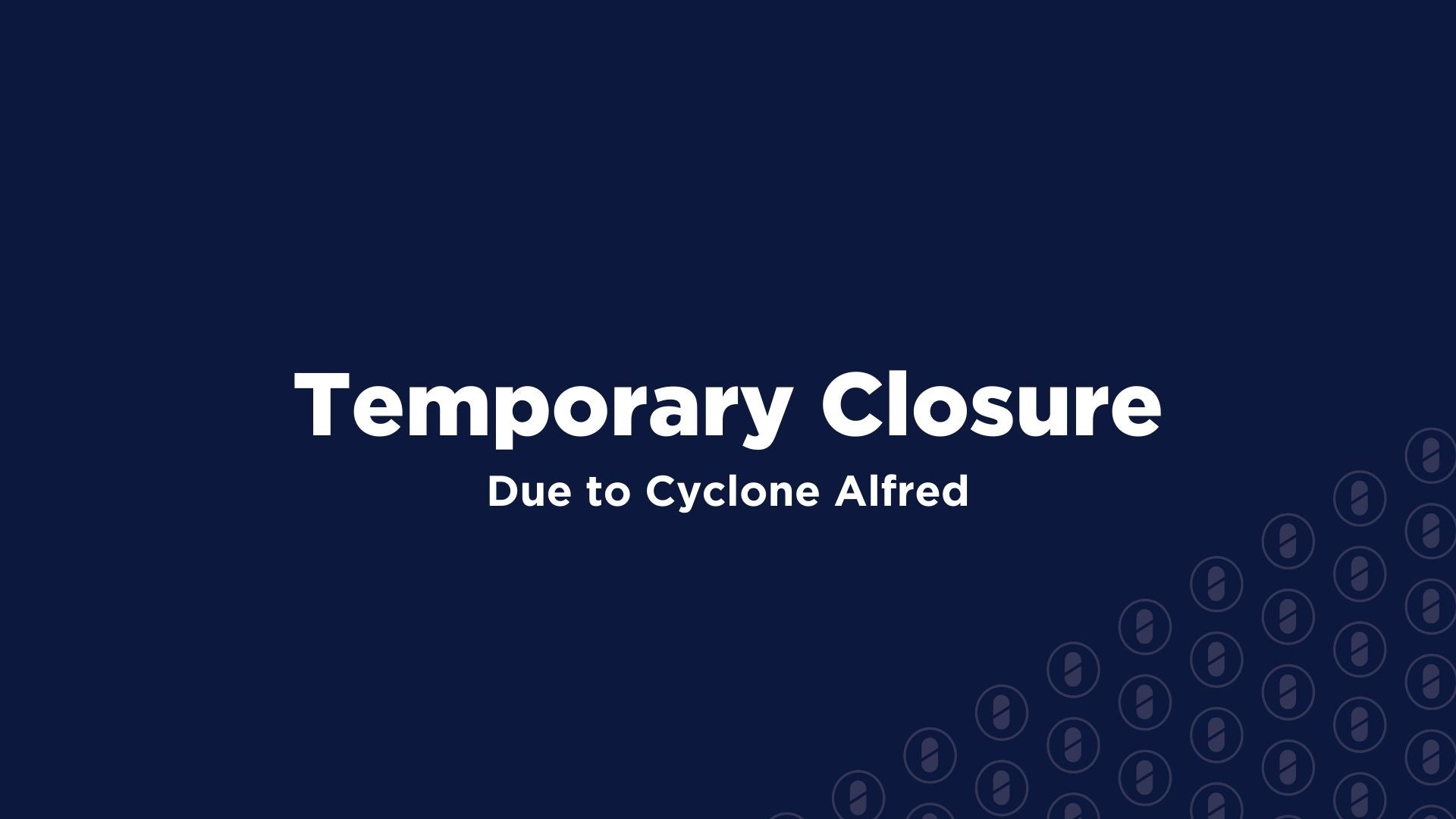 Cyclone Closure Update: Infectious Clothing Co. Closed March 6 & 7