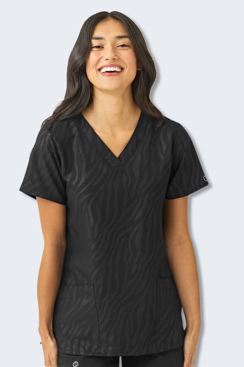 Embossed Print and Patterned Scrubs - Infectious Clothing