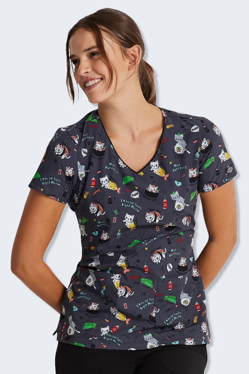 Dickies Print Medical Scrubs - Infectious Clothing