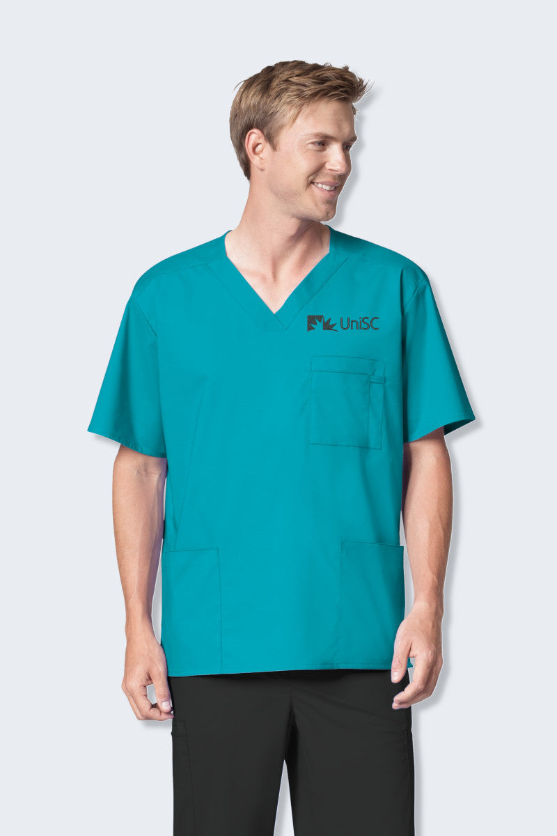 103 USC WonderWork M Multi-Pocket Scrub Top - Infectious Clothing
